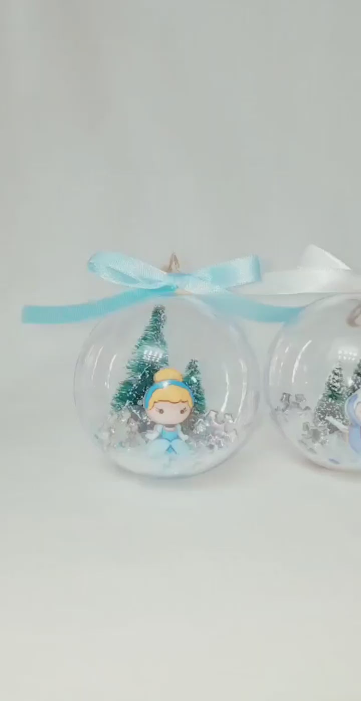 Cinderella Ornaments – Blissful Perfections x Goob & Goobette Designs
